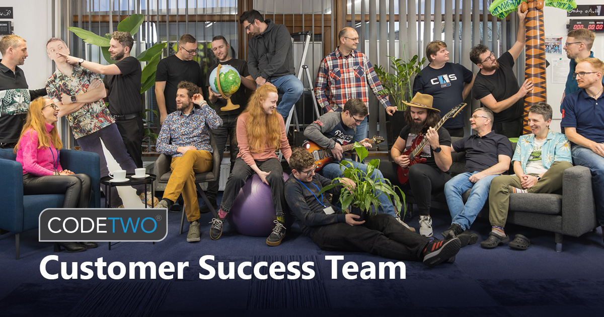 CodeTwo Customer Success Team: Sie sind in guten Händen