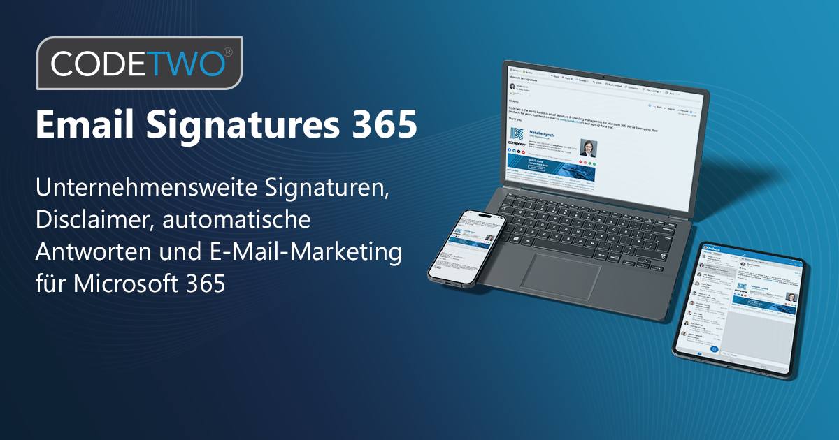 CodeTwo Email Signatures 365 - Preisliste