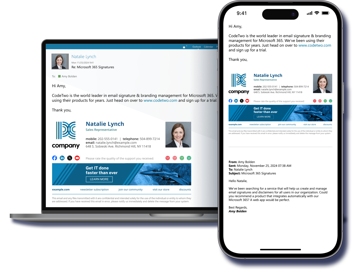 CodeTwo Email Signatures 365 - FAQ